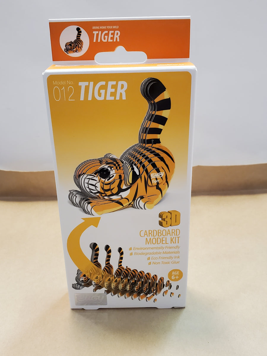 Eugy: 3D Tiger Kit – Mudpuddles Toy Store